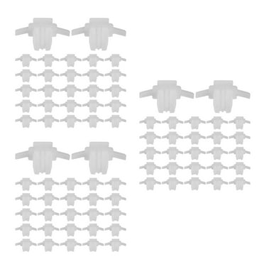 20Pcs For E46 E90 E91 Car Interior Trim Moulding Clip Door Retainer ...