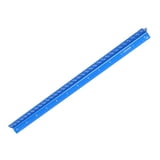 LHCER Architectural Ruler, Metal Triangular Rulers 12in For ...