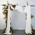 GUOOL Wedding Arch Draping Wedding Backdrop Curtain Durable Romantic ...