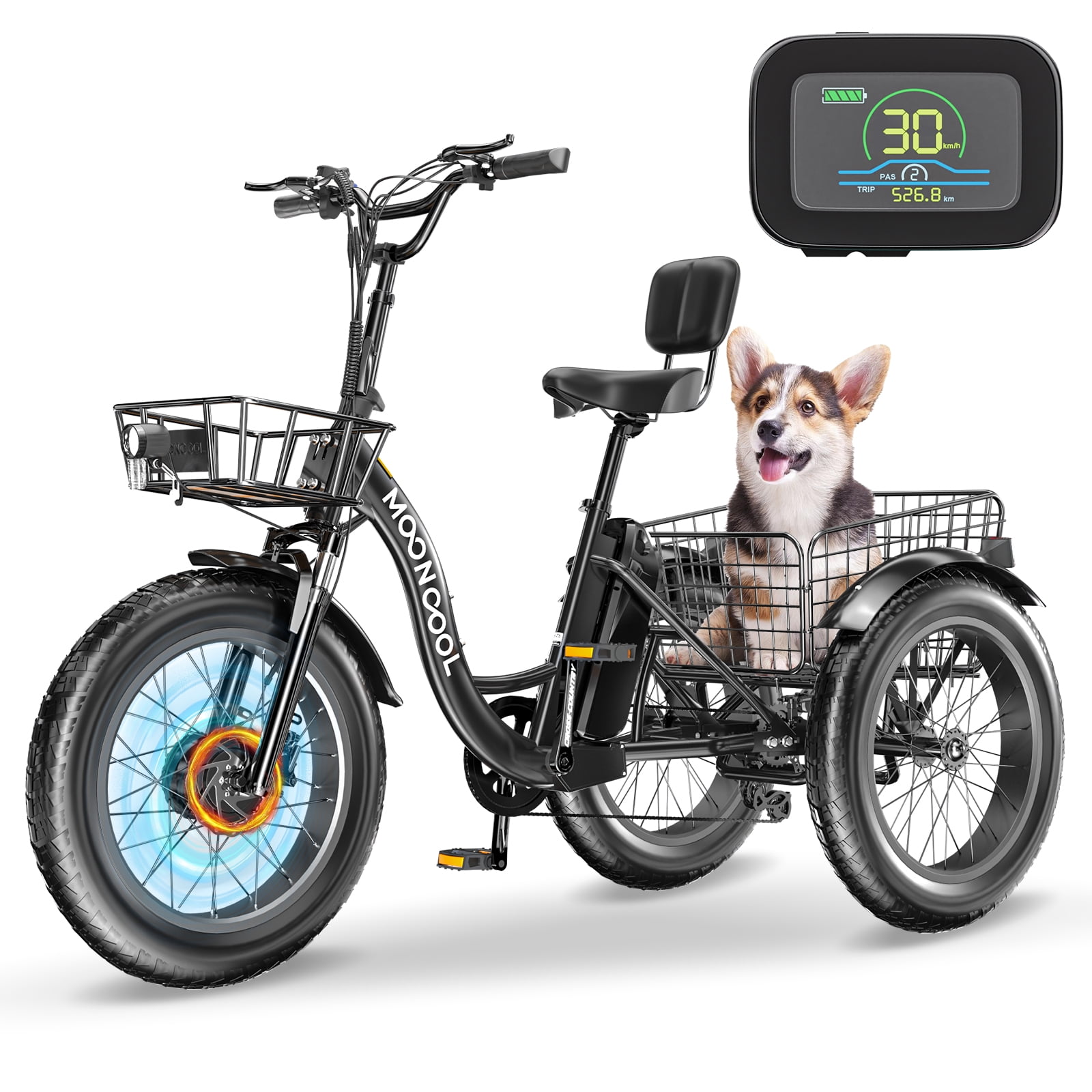 Click here for Mooncool 750w Motor Electric Tricycle For Adults... prices