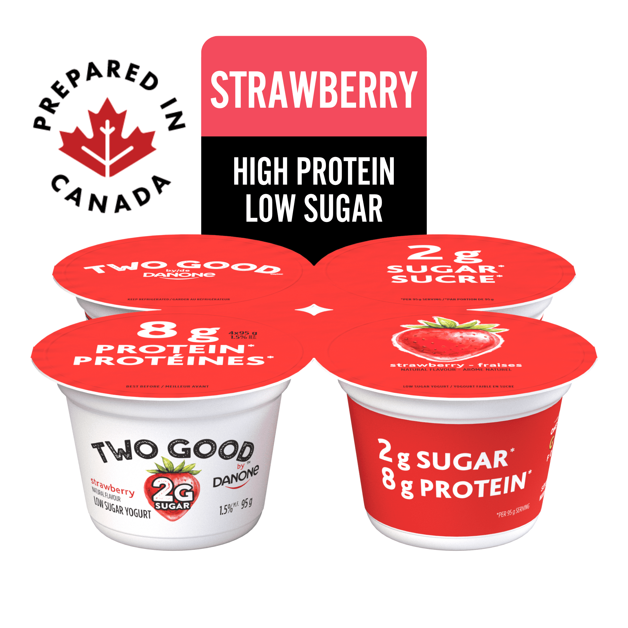 Click here for Two Good Low Sugar Yogurt  Strawberry  8g Of Prote... prices