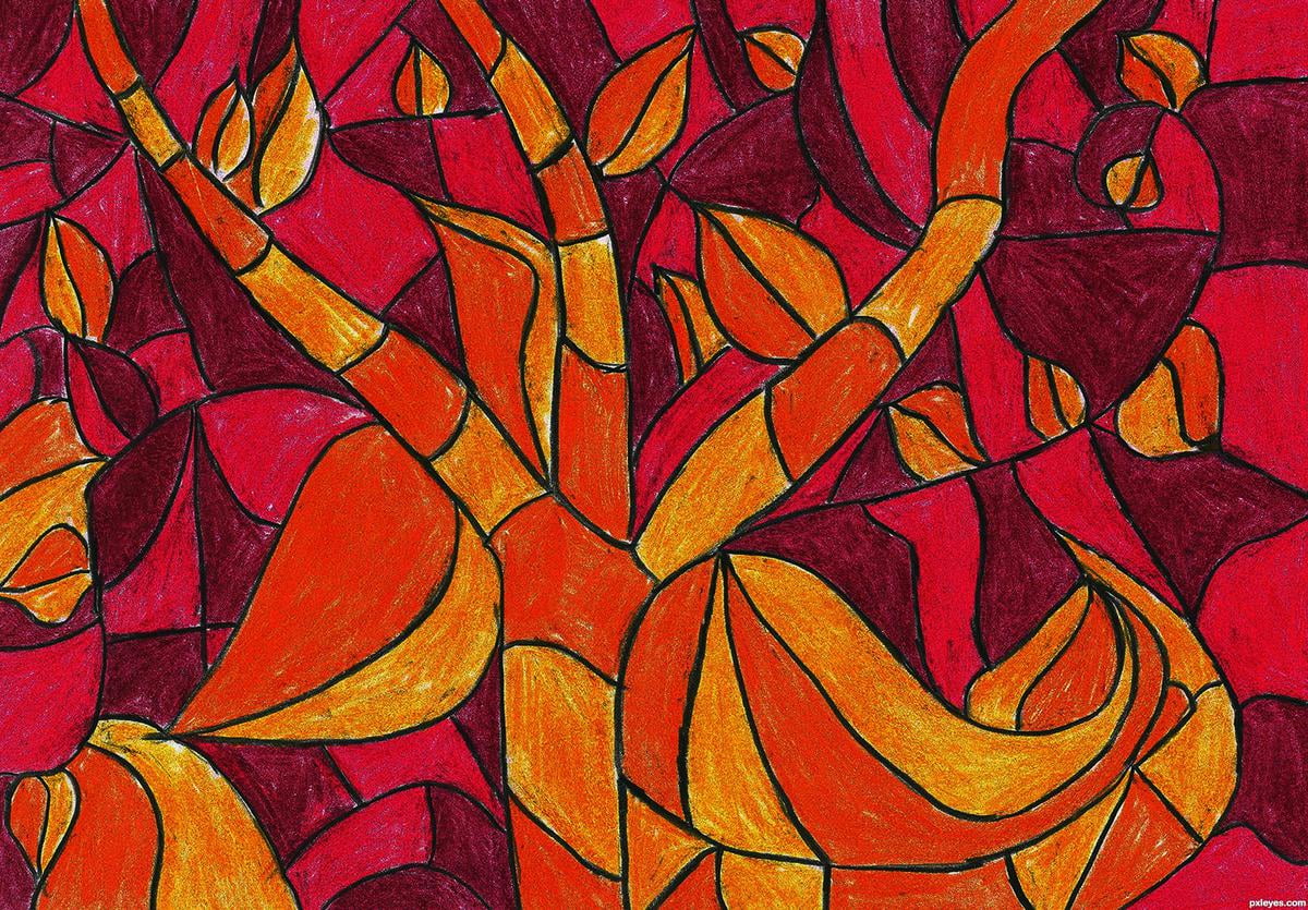 34"x24" Fine Art Quality Poster :: Piet Mondrian Drawing Contest ...