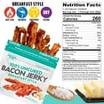 Free Shipping! Wicked Cutz Premium Uncured Tender Bacon Jerky, High ...