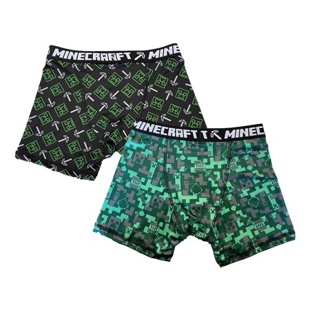 Minecraft TNT Creeper Boys Boxers 2 Pack | Walmart Canada