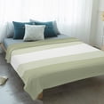 Sage Green Striped Blanket Soft Cozy Warm Throw Blanket for Couch ...