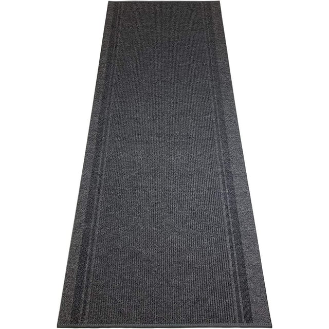 Custom Size Tracker Utility Thin Runner Rug Non Skid Indoor / Outdoor ...