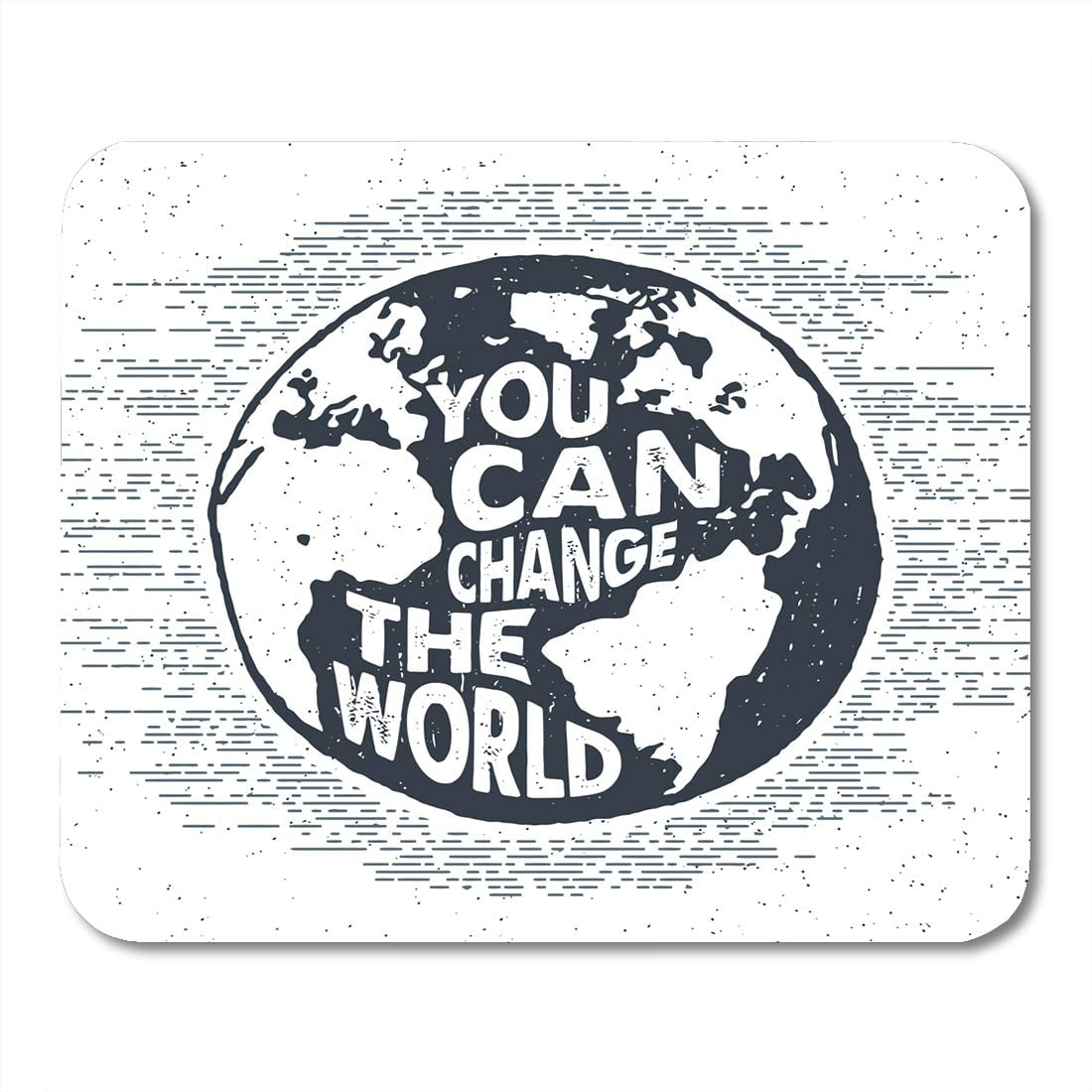 KDAGR Hand Inspirational Label Earth and You Can Change The World ...