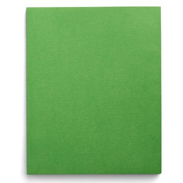 C-Line 2-Pocket Laminated Paper Portfolios with 3-Hole Punch, Lime ...