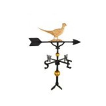 Montague Metal Products 200 Series 32 In. Gold Whale Weathervane ...