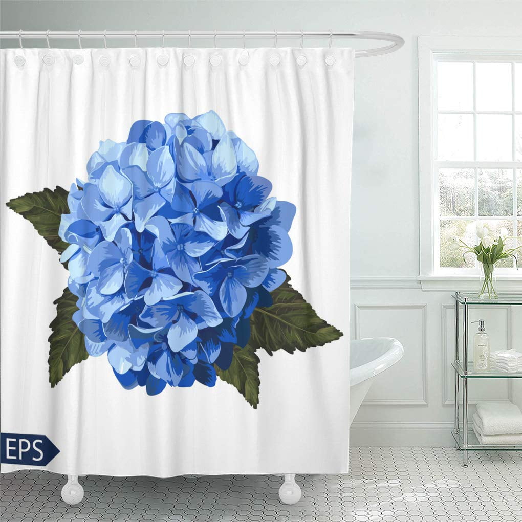 CYNLON Green Bouquet Blue Realistic Hydrangea Lavender of Flowers ...