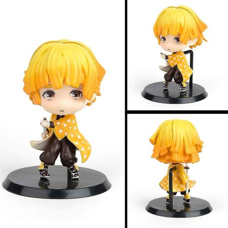 Demon Slayer Figures Gk Agatsuma Zenitsu Coat Figure Statues Figurine ...