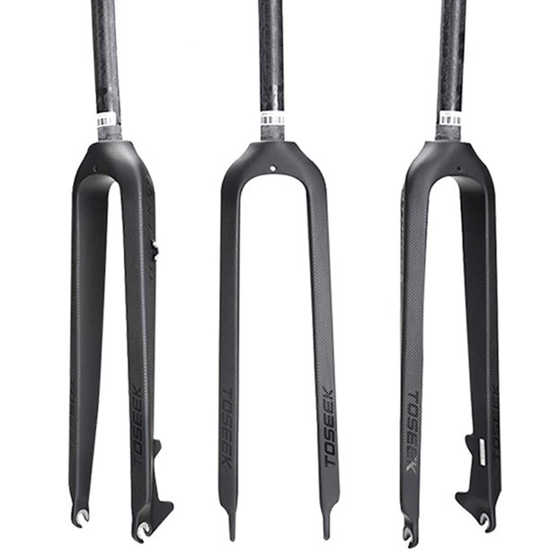 TOSEEK Mountain Bike Fork 26/27.5/29" Carbon Rigid Fork Disc Brake MTB ...