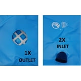 "Intex 18' X 48"" Round Easy Set Swimming Pool Liner ONLY" - Walmart.com