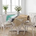 Beach Life Seaside Starfish Sea Water Table Cloth 54x54in, Waterproof ...