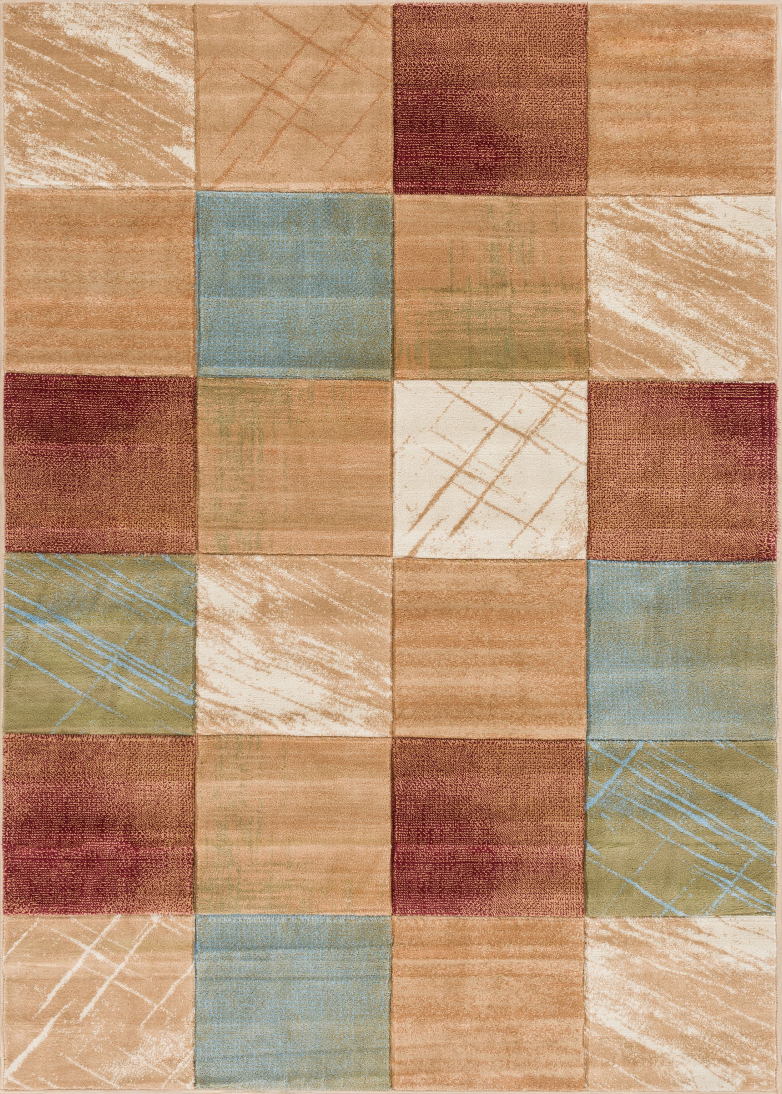 Well Woven Brooklyn Taylor Modern Geometric Red Area Rug - Walmart.com