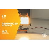Designers Edge L14SLED Orange 1000-Watt Twin-Head Adjustable to 68 ...