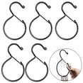 POYOGA Metal S Hook Rustproof Spring Lock Design for Home Storage ...