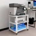 Mobile Natwind 3-Tier Printer Stand, Multipurpose Organizer with ...