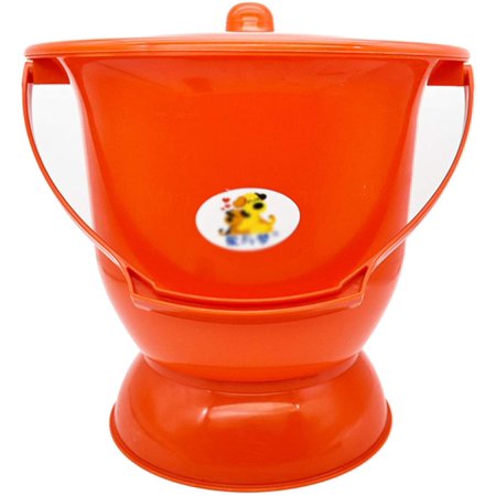 4 Urinal with id, Urine llection Bucket, Portable Bedpan, Removable ...