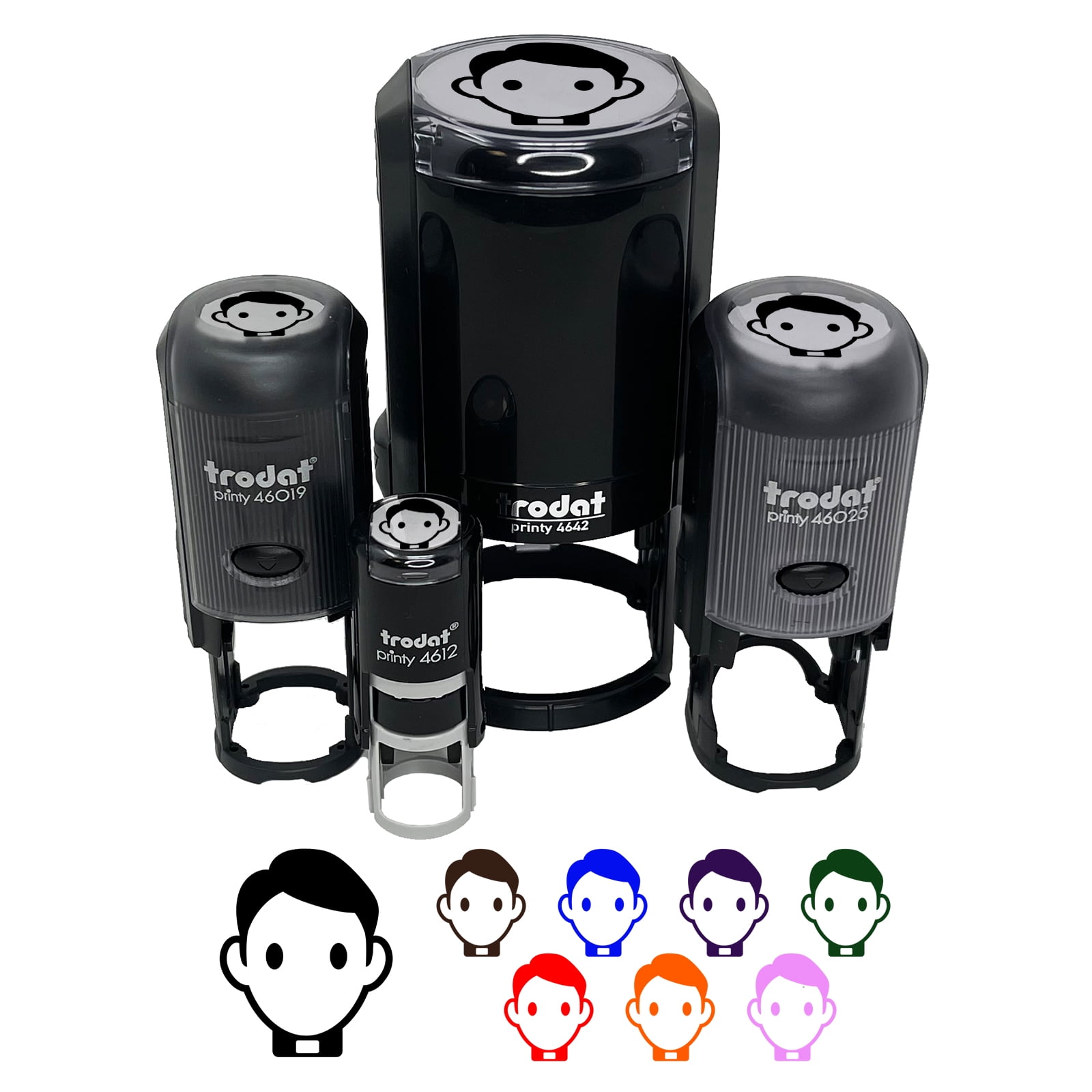 Occupation Father Priest Minister Icon Self-Inking Rubber Stamp Ink ...