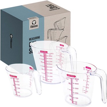 hand2mind Rainbow Fraction Liquid Measuring Cups, Fraction ...
