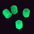 4PCS Car Tire Glow In The Dark Tire Nozzle Cap Car Light Emitting Tire ...