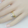 Sz 7 Sterling Silver 925 Chevron Stackable Ring - Walmart.com