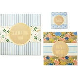 Hallmark Christmas Multi-color Paper Gift Boxes, with Wrap Bands 3 ...