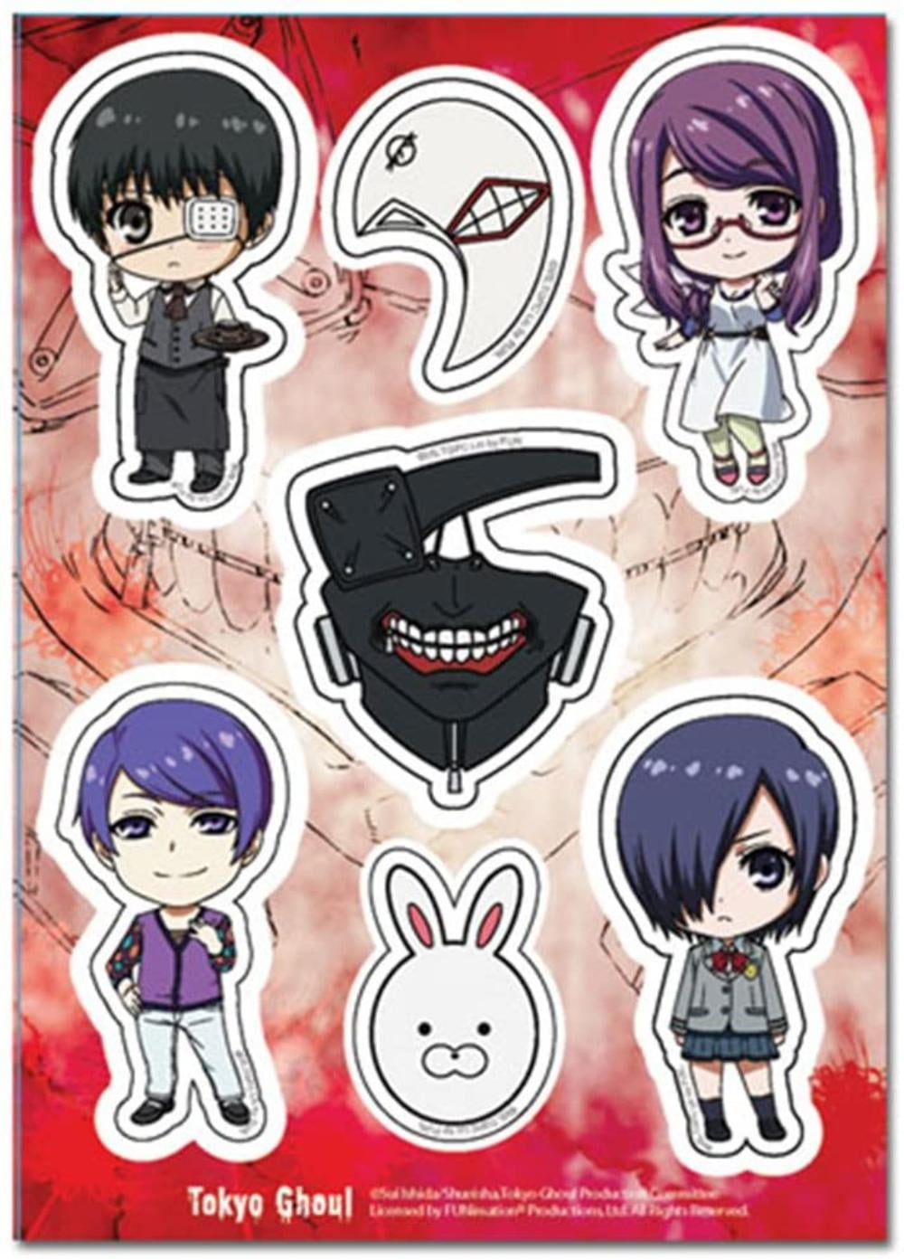 Paper Sets Paper & Party Supplies Chibi Sticker Touka Tokyo Ghoul etna ...