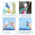 16Pcs 4 Styles Bird Window Stickers Tree Flower Static Window Cling ...