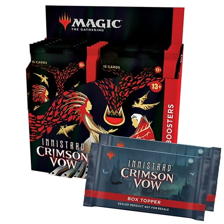 Magic: The Gathering Innistrad: Crimson Vow Collector Booster Box | 12 ...