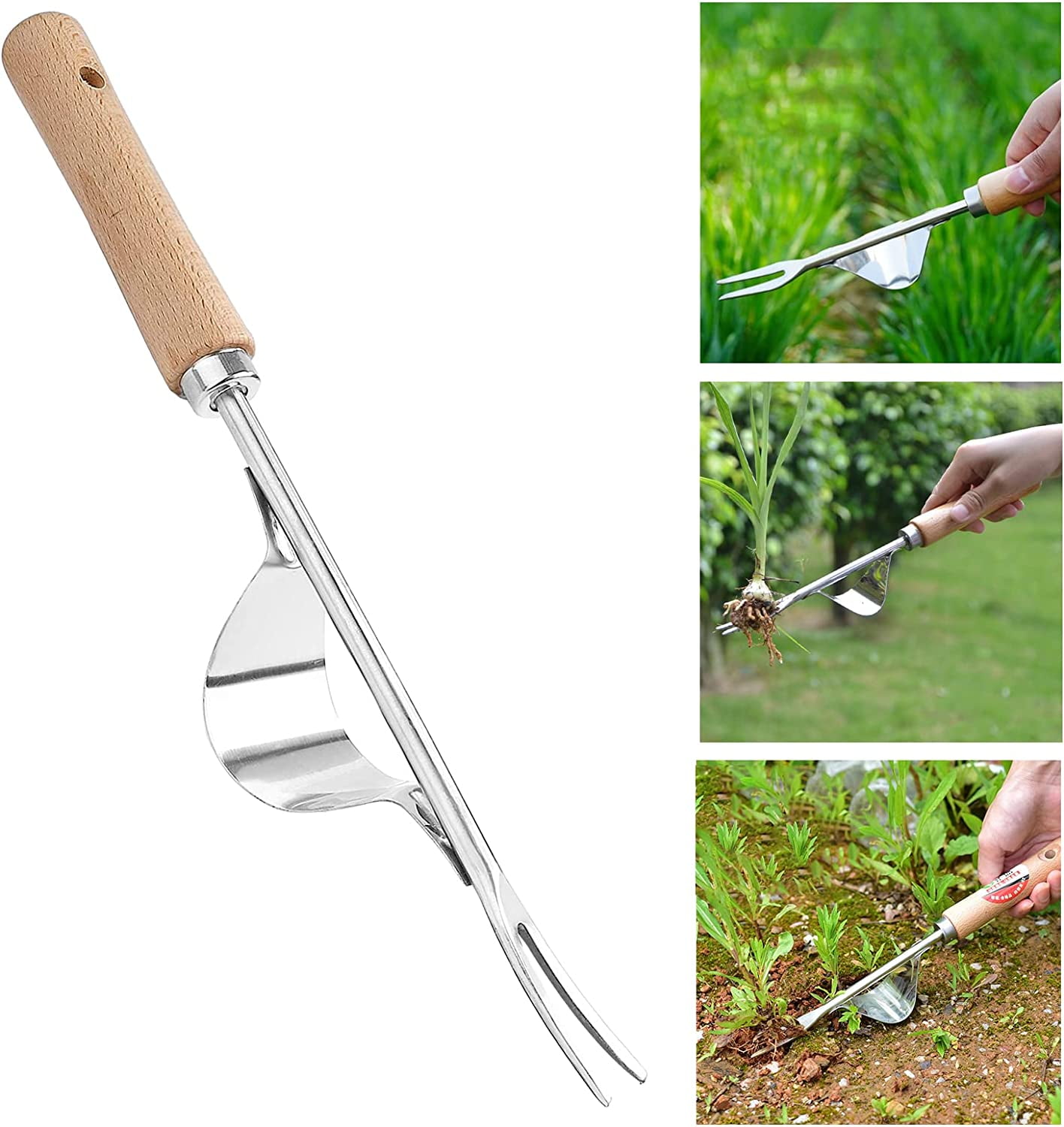 1 Piece Home Weed Pulling Digging Weeds Wild Vegetables Practical Loose ...