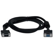 QVS 10' High Performance UltraThin VGA/QXGA HDTV/HD15 Cable - Walmart.com