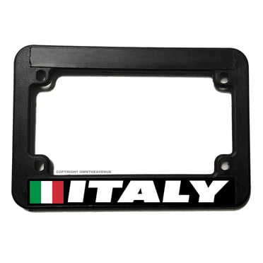 Italians Do It Better, Italy License Plate Tag Frame, Black Color ...