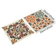 10PCS Tile Stickers PVC 15x15cm 20x20cm Creative Retro Texture Tile ...