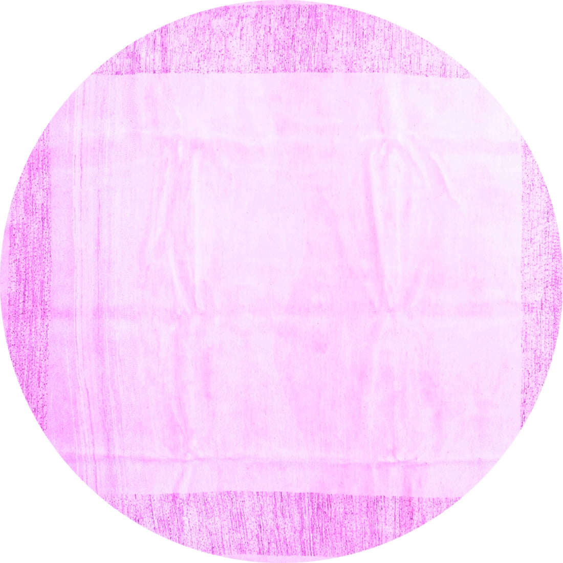Ahgly Company Indoor Round Solid Purple Modern Area Rugs, 8' Round ...