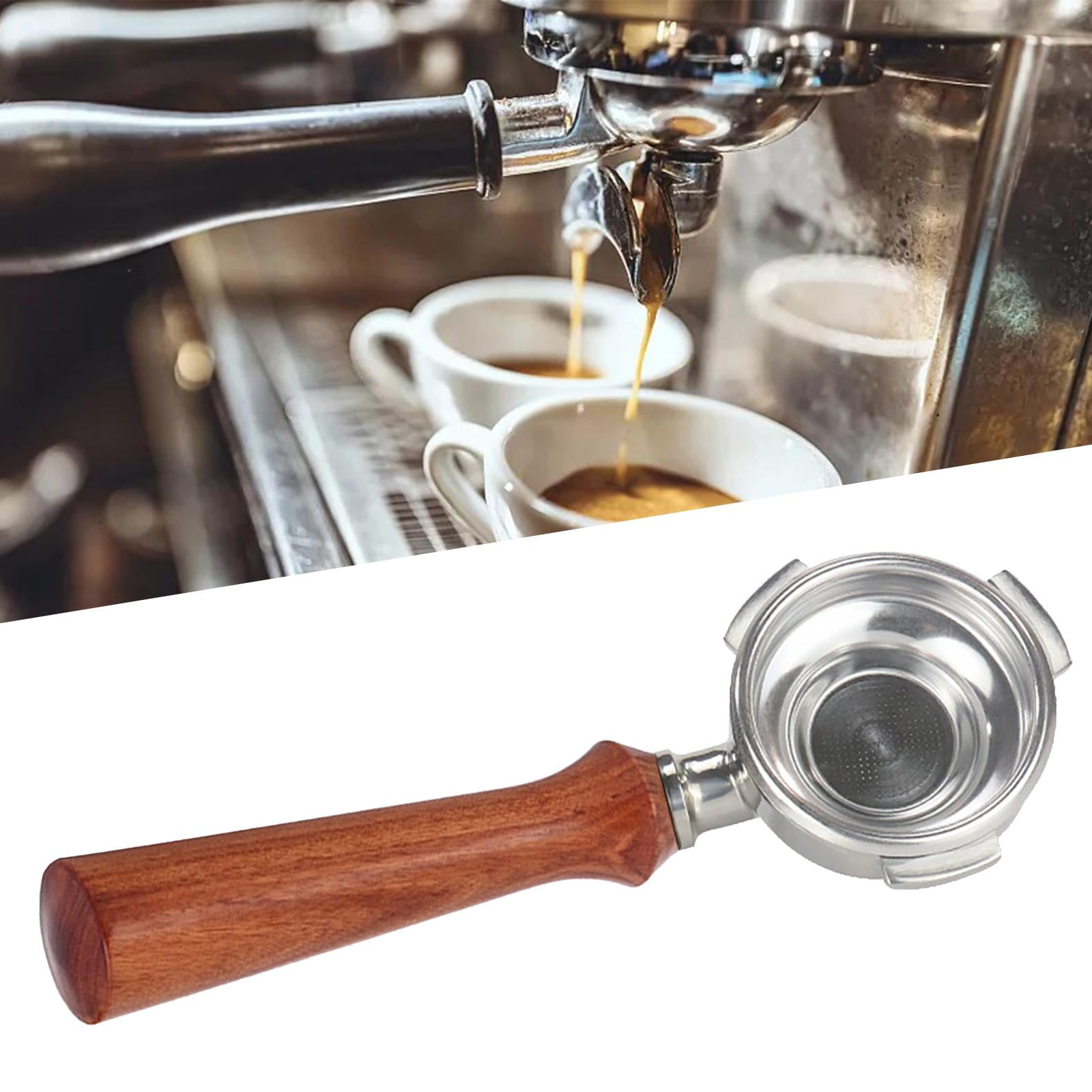 51mm Coffee Bottomless Portafilter Dual Spouts Detachable for EC680 ...