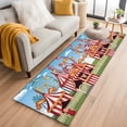 Area Rugs 2x6, Carnival Amusement Park Non Slip Washable Rug Indoor ...