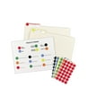 Avery Removable Color-Coding Labels, Black, Handwrite, 3/4" Diameter ...