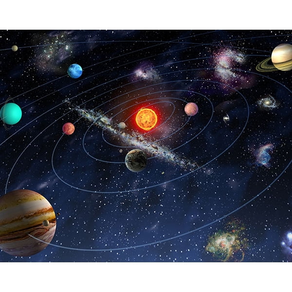 ohpopsi Solar System Wall Mural - Walmart.com - Walmart.com