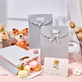 12pc Rectangle Paper Gift Bags Ribbon Bowknot Decorated Candy Tote for ...
