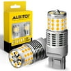 AUXITO 2022 4KP8 1156, 7506, P21W, BA15S Amber LED Turn Signal Bulbs, CANBUS Error Free ...