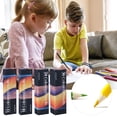 12/18/24/36-Color Oil-Based Colored Pencil Set - Eco-Friendly Basswood ...