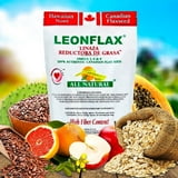 LeonFlax Canadian Flax Seed 100% Natural Dietary Supplement for ...