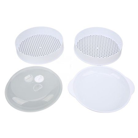Zaqw Food Steamer, Microwave Steamer Multipurpose With Lid For Steamed ...