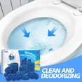 40 Pack Toilet Bowl Cleaner Tablets,Blue Automatic Toilet Tank Cleaners ...