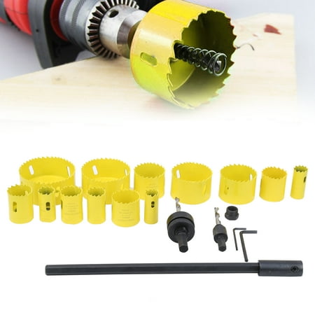 Fosa Hole Cutter Kit Metal Hole Open Saw Woodworking Hole Opener Tool ...