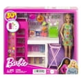 Barbie Doll with Ultimate Pantry Playset, Fun Kitchen Toy with 30+ Food ...