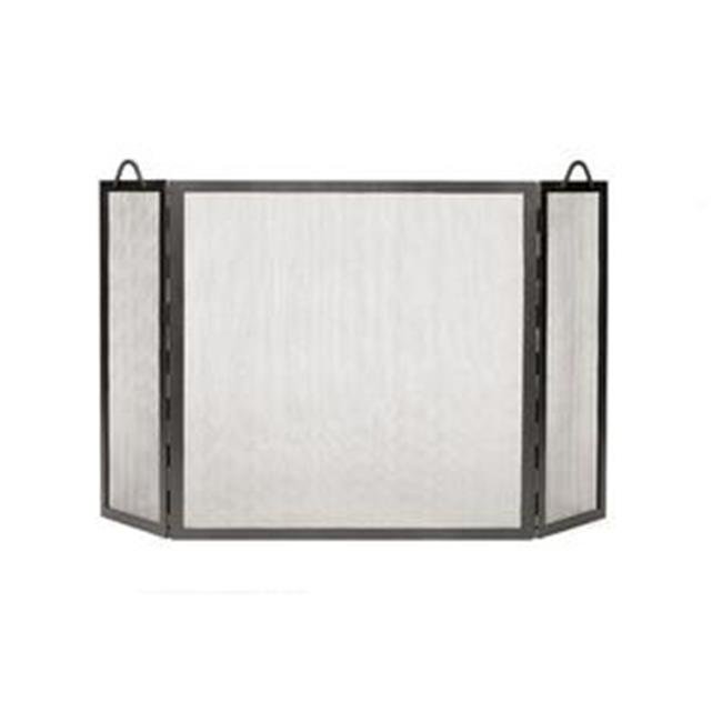 Minuteman SS-31L Twisted Rope Folding Screen Large in Graphite ...