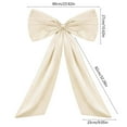 Euaioeiu Large Decorative Bows for Party Decors,Elegant Wall Decor ...